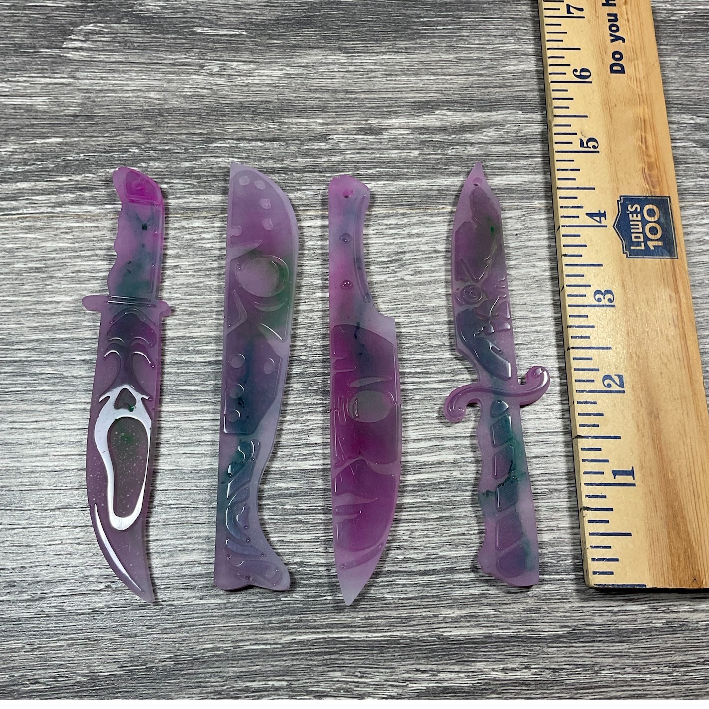 Resin Horror Character Knives Made By Resell2ride