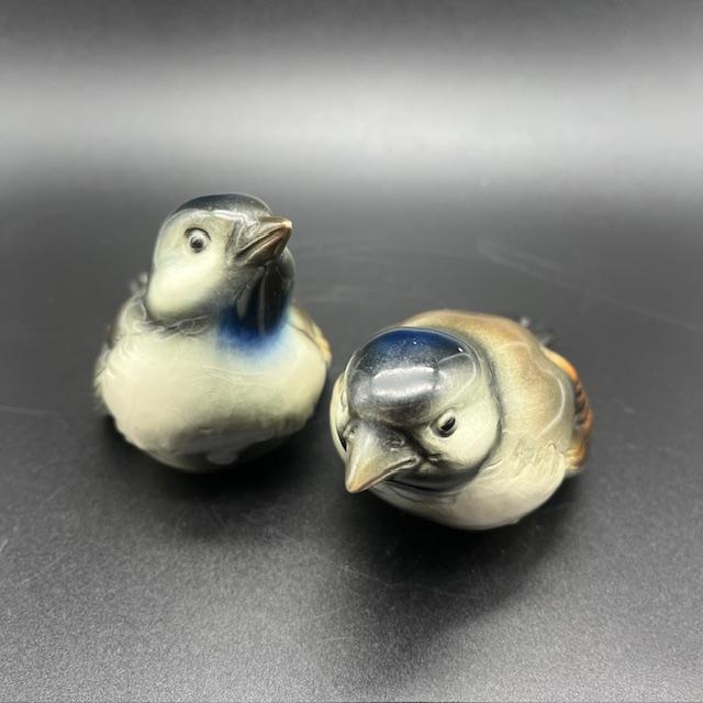 Vintage Goebel Ceramic Bird Figurines - Set of 2 - W. Germany