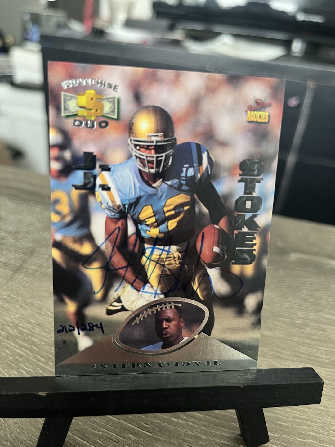 J.J. Stokes 1995 Signature Rookies International Franchise Duo RC ...