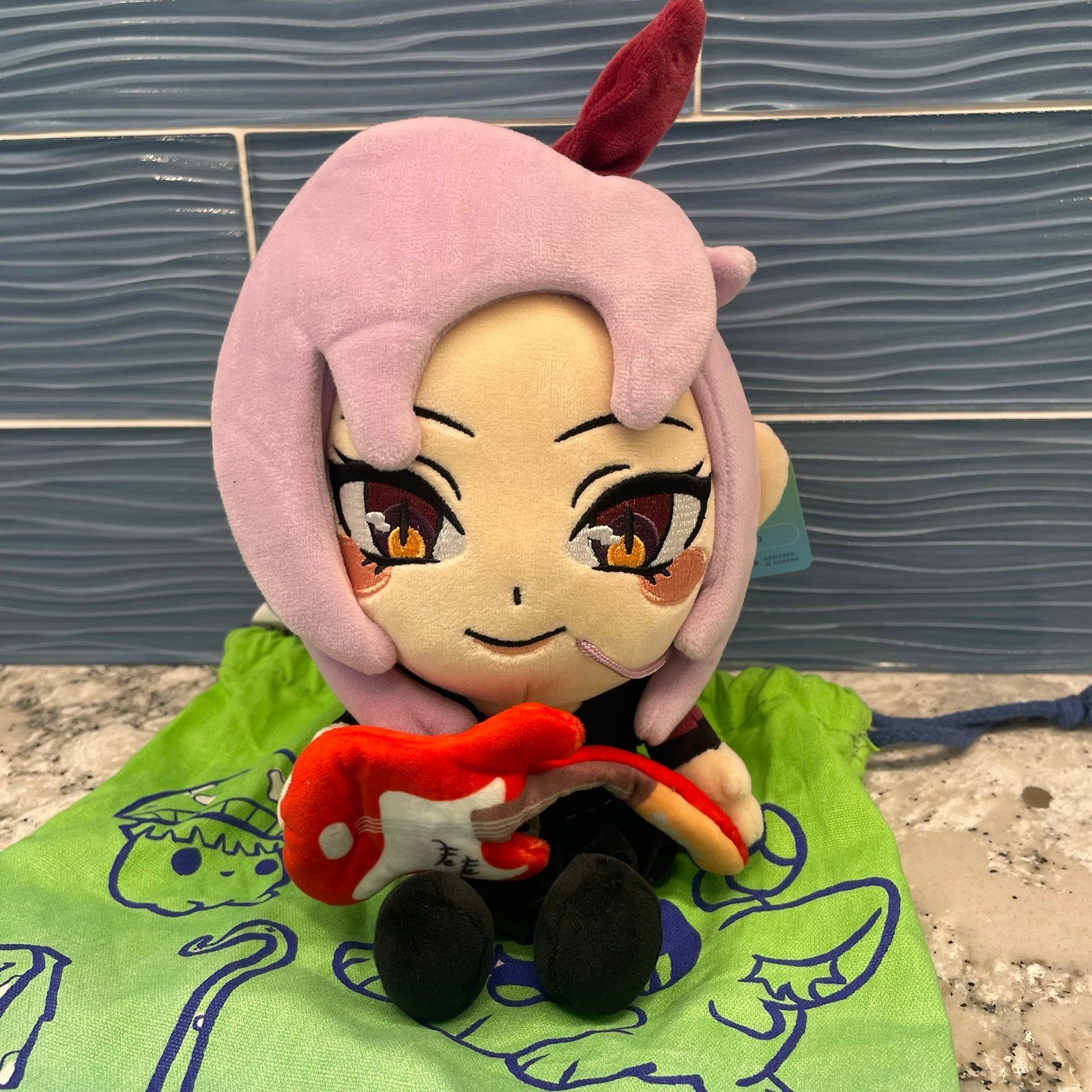 RARE Plush Toy Makeship Plushie FeFe July 2023 Twitch Vtuber Seiso Girls