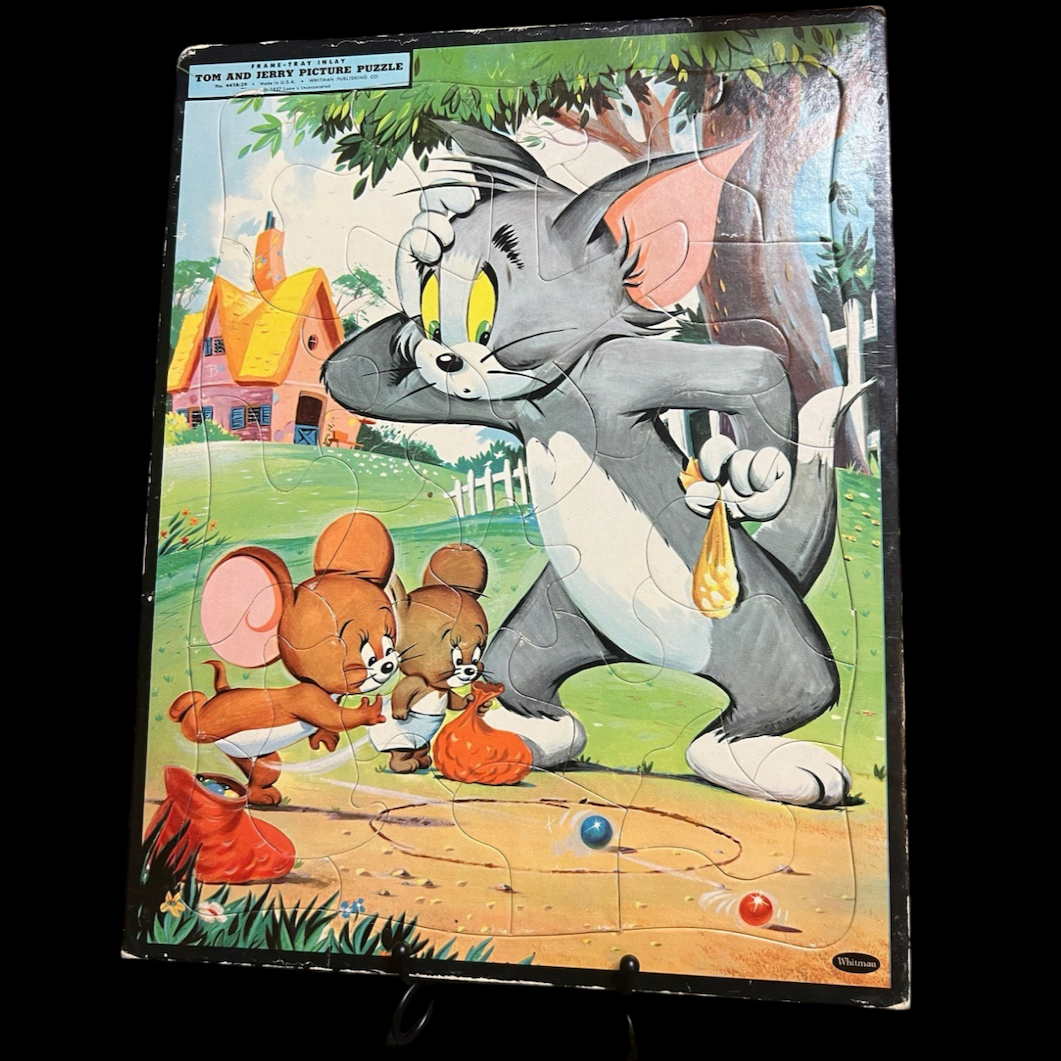 MARKDOWN! Tom And Jerry Picture Puzzle ~11.5x14.5"