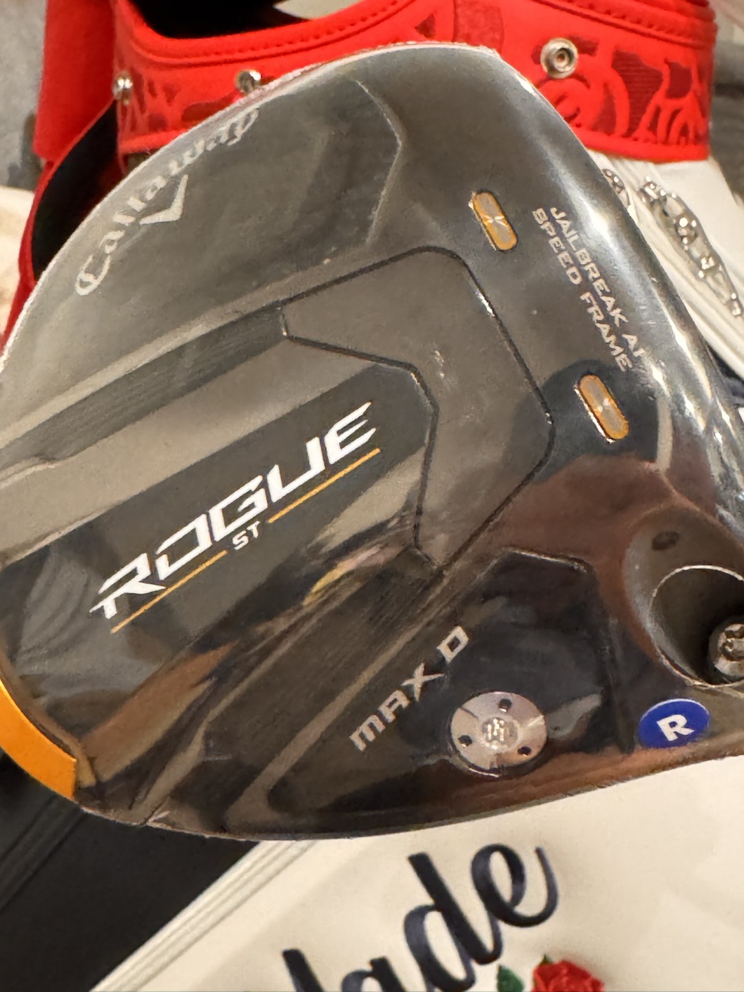 New Callaway Rogue ST Max D Driver Regular Flex Shaft With Head Cover