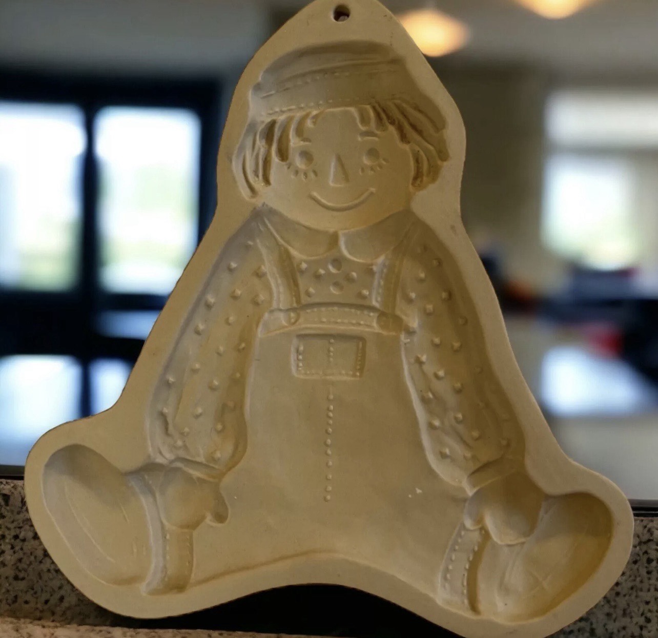 Vintage Brown Bag Cookie Art Raggedy Andy Mold