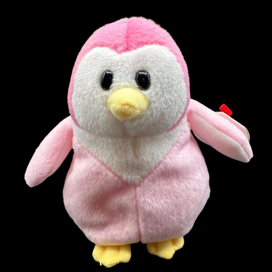 “Glacier” Pink Penguin Ty Beanie Baby