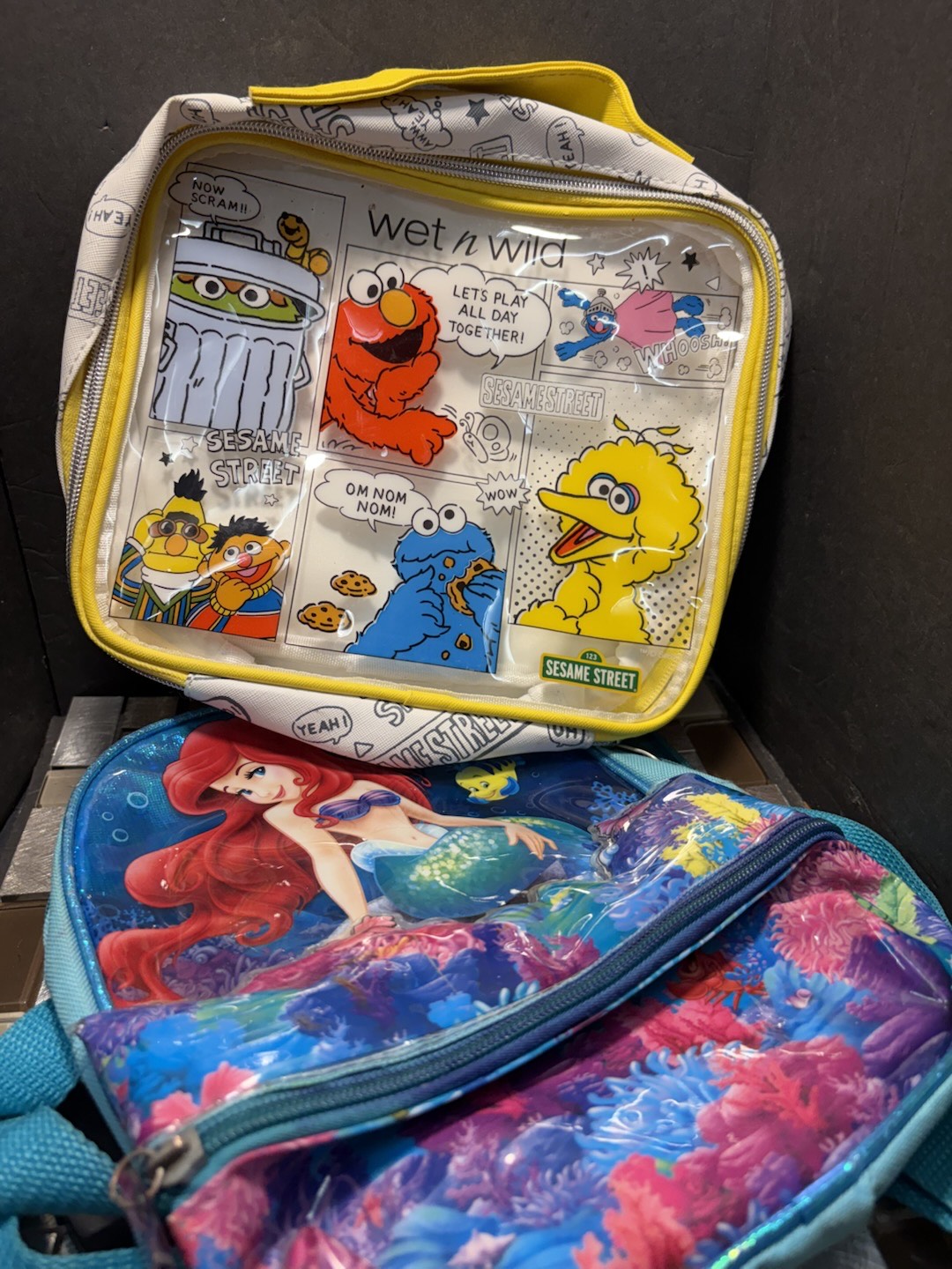 Vintage Wet N Wild Sesame Street Sesame Street Makeup Bag Limited ...