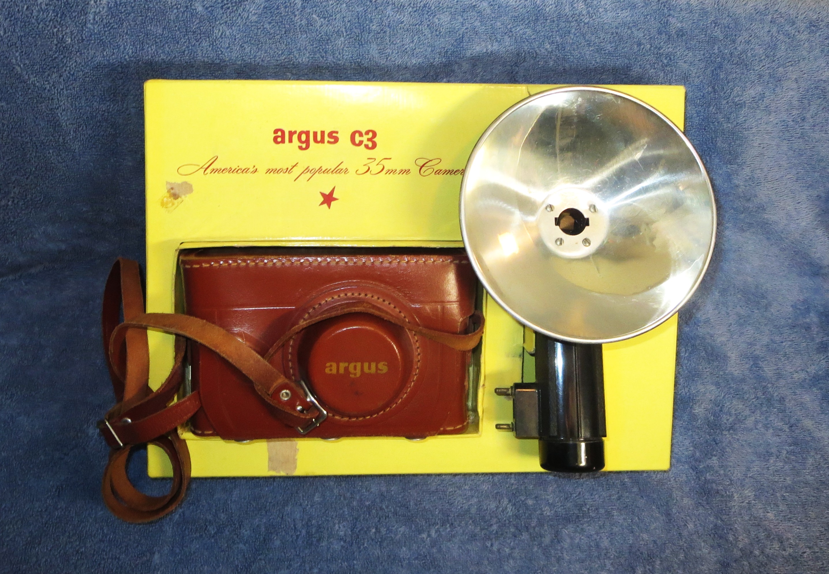 Argus C3 The Brick Camera Pristine Vintage Rangefinder Original ...
