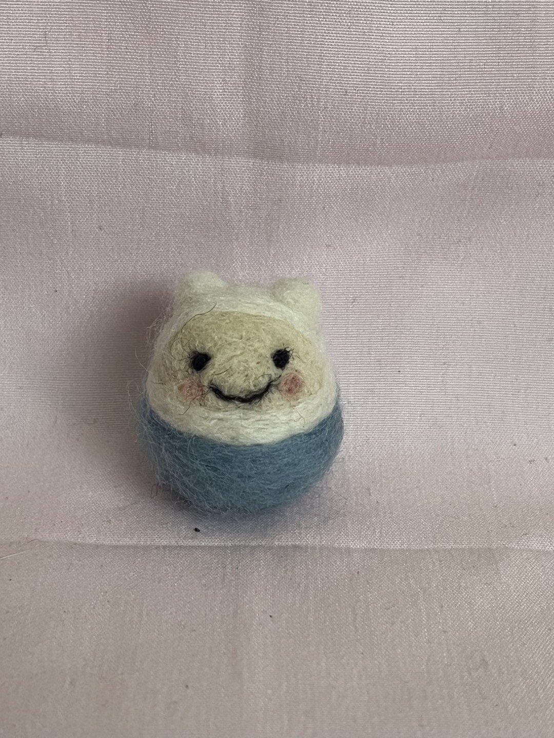Mini Adventure Time Finn Needlefelted