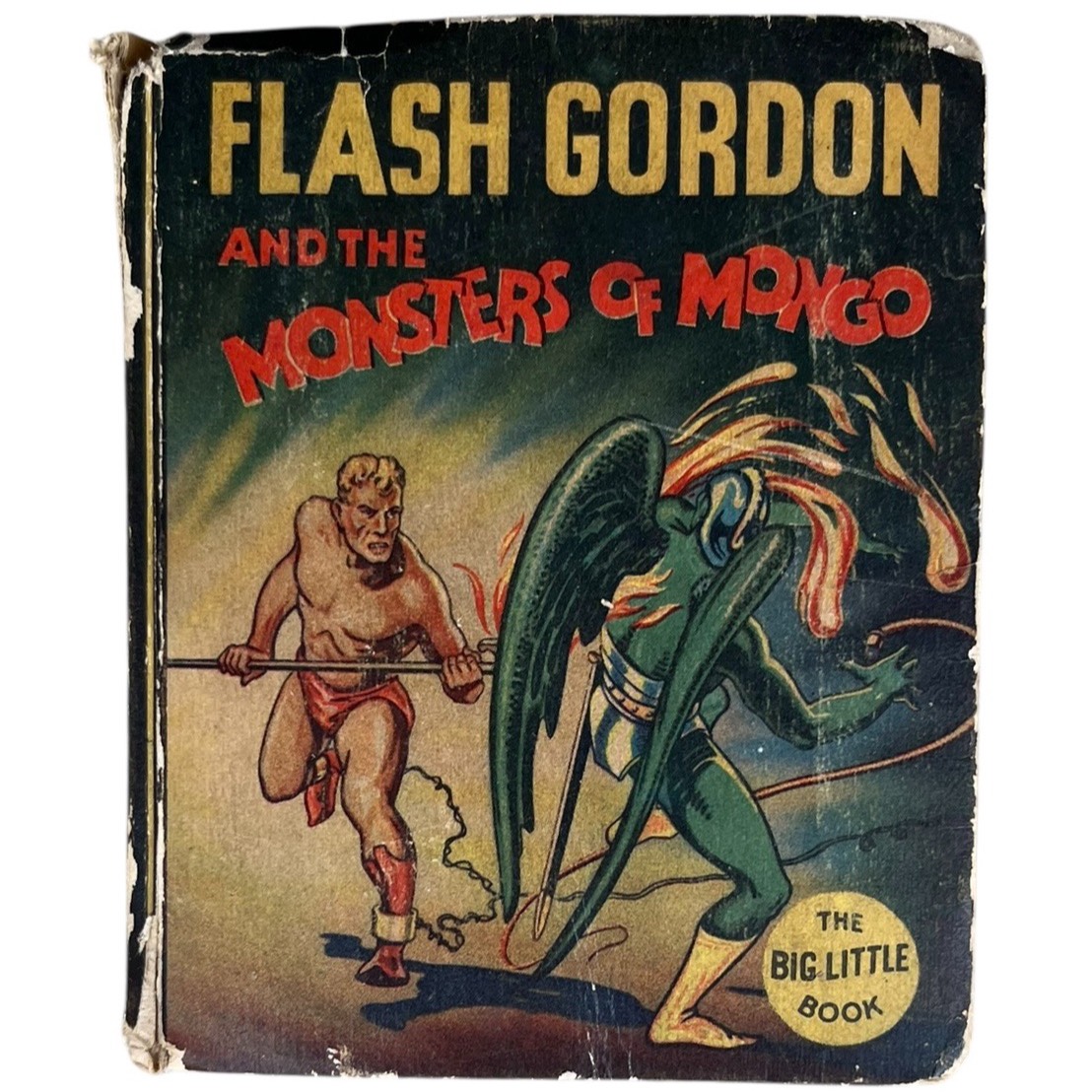 08. Vintage Flash Gordon Monsters Of Mongo Big Little Book