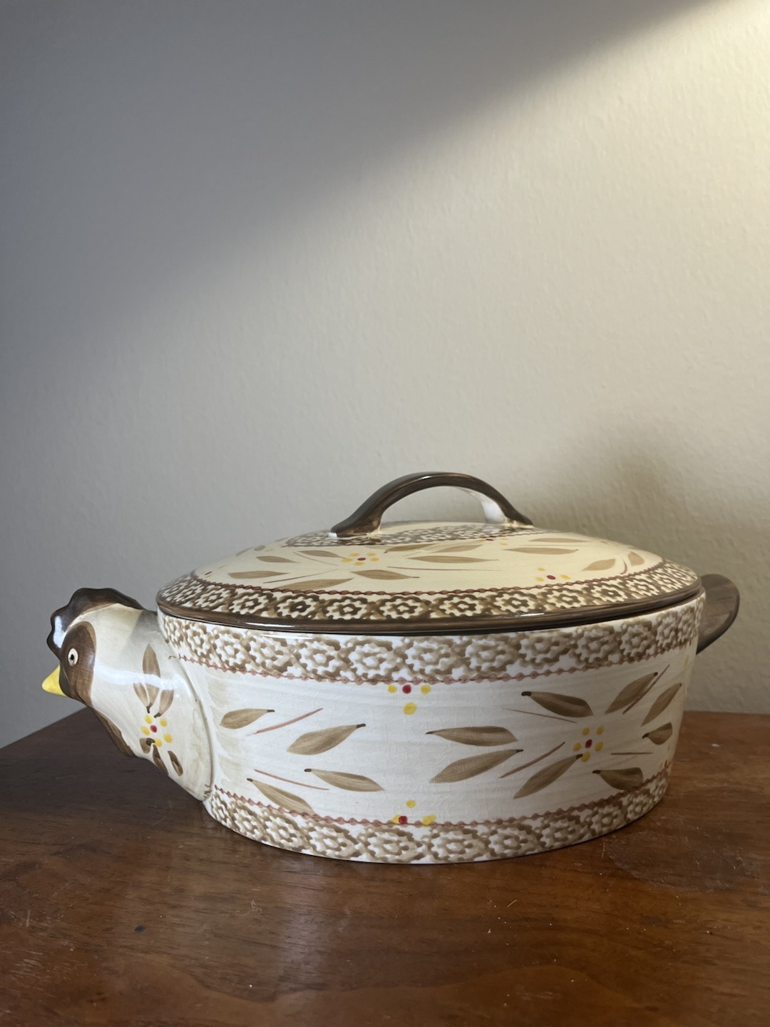 Temp-tations Old World Chicken 2.5 Qt Lidded Casserole Dish