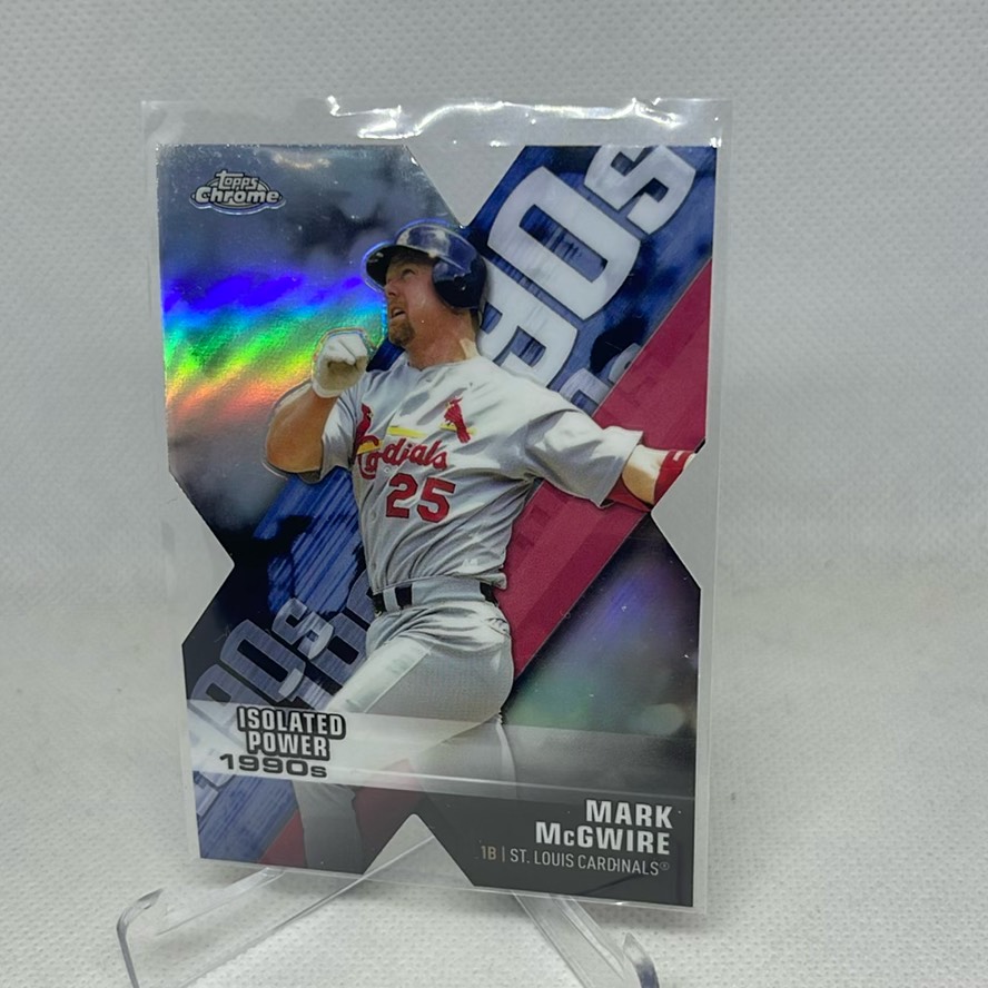 2020 Topps Chrome MARK MCGWIRE Decade of Dominance Die Cut CARDINALS # ...