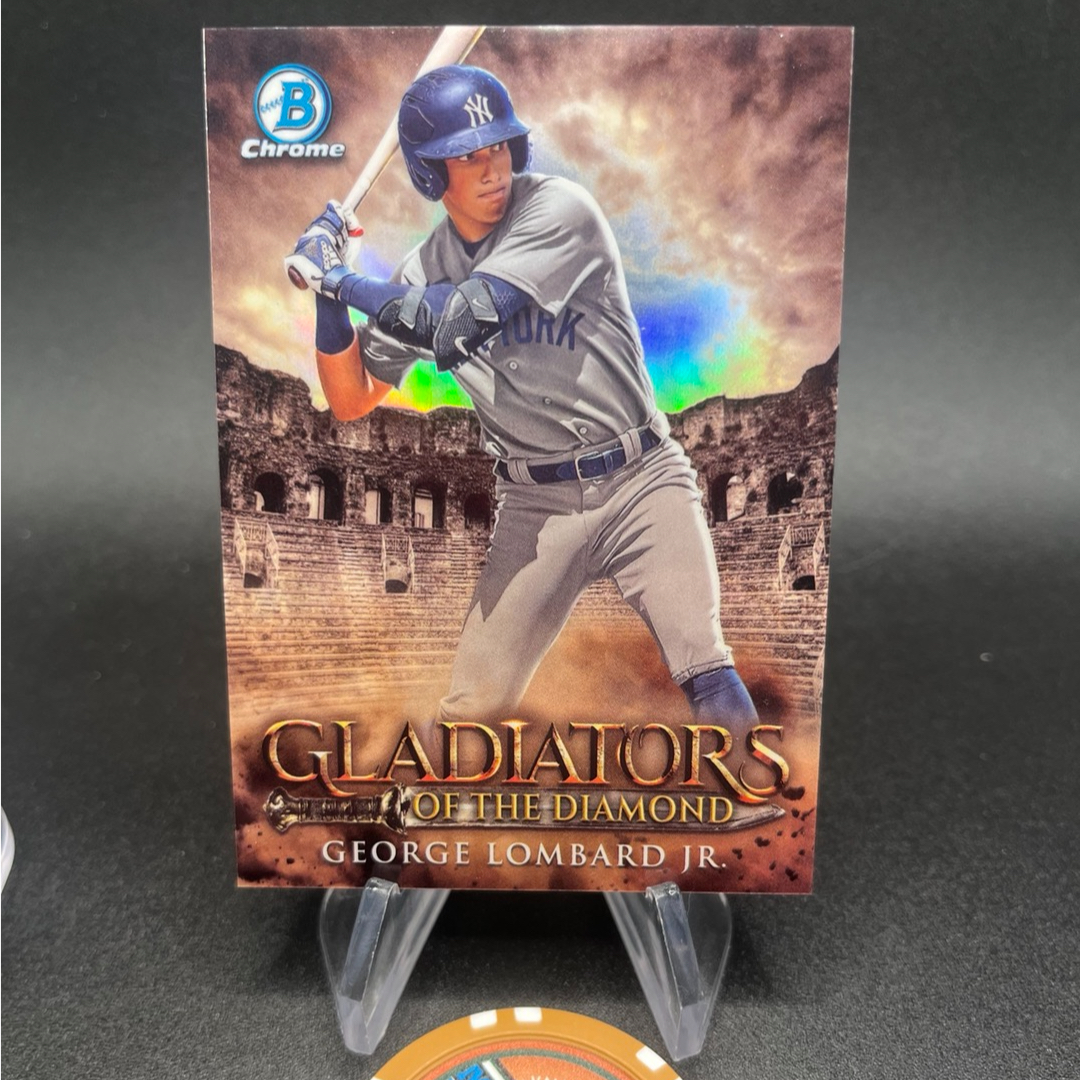 George Lombard Gladiators Of The Diamond 2024 Bowman Baseball Card New ...