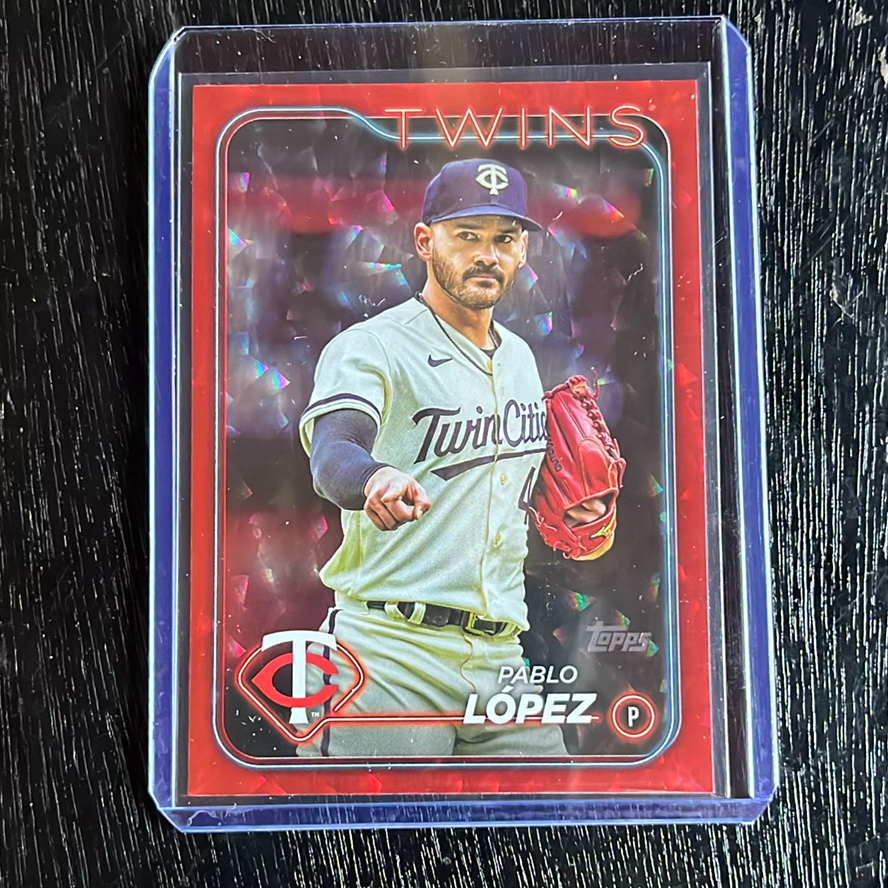 Pablo Lopez 2024 Topps Series 2 Red Foil /199