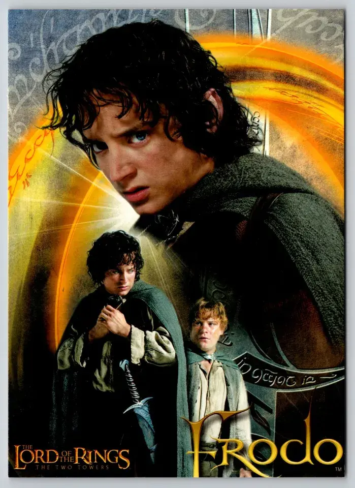 Postcard Frodo Lord of the Rings The Two Towers Middle Earth Movie ...