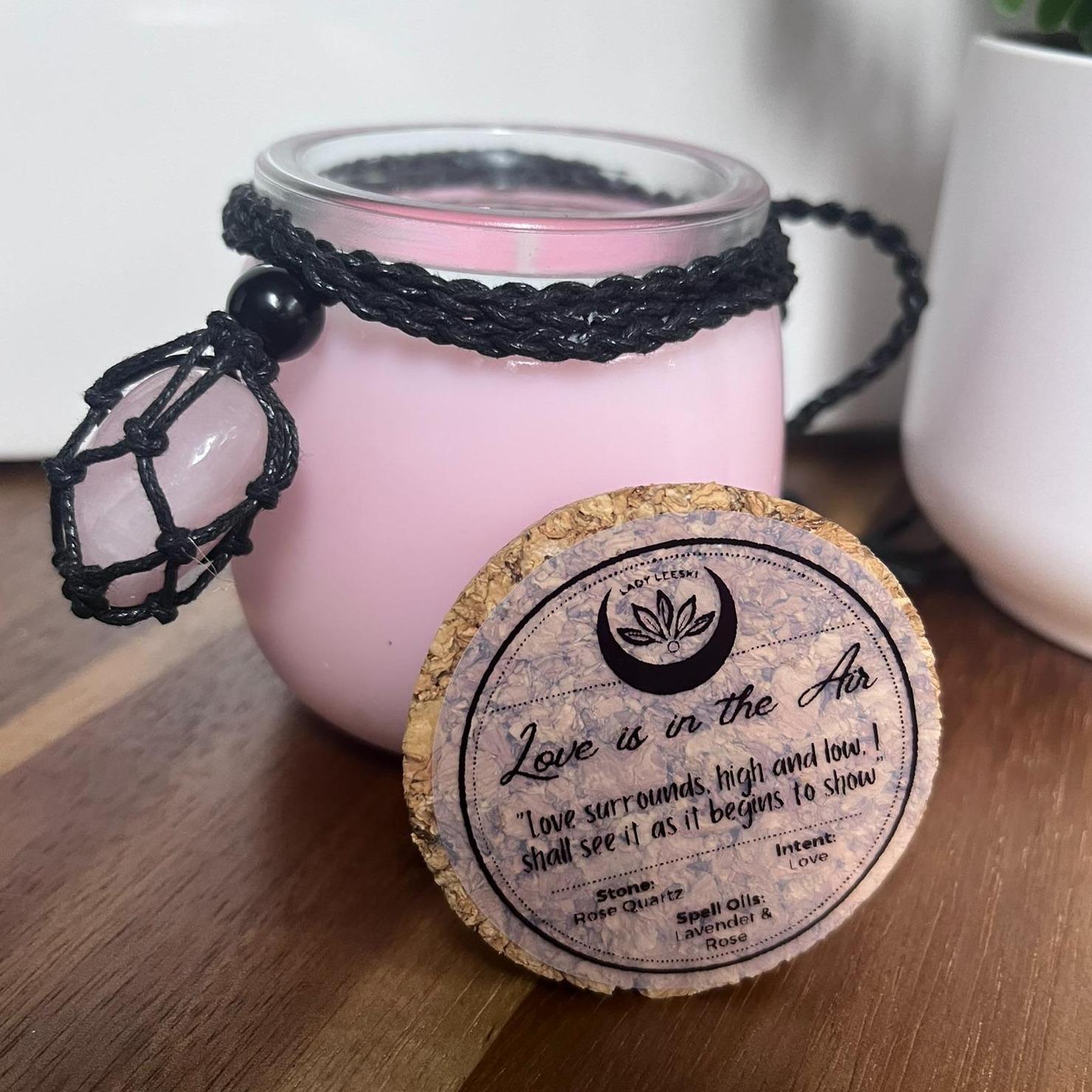 Spell Candle “Love is in the Air” - Love (Self/Platonic/Romantic ...