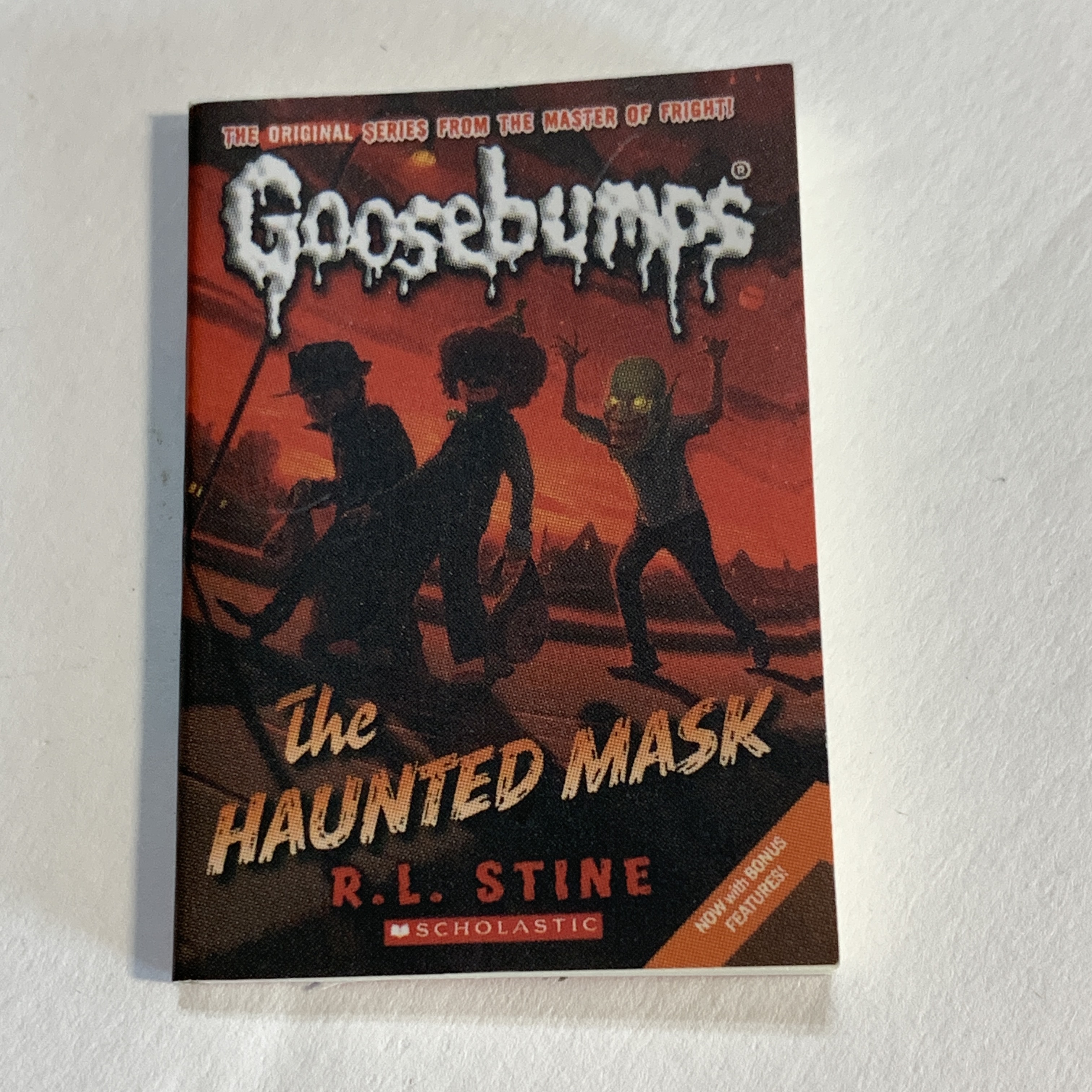 Goosebumps The Haunted Mask Soft Cover Mini Brand Book