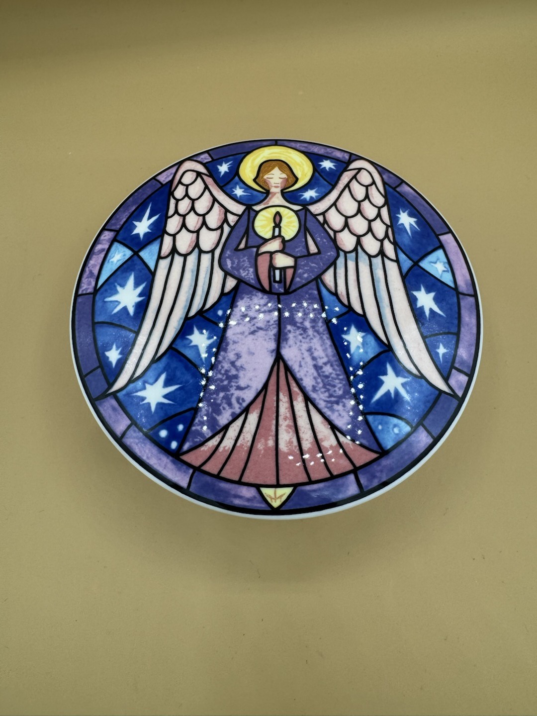 Mikasa Angel Trinket Box, HK 501 Collection Vintage 1970”s